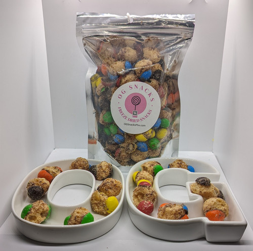 Chocolate Caramel Explosion made from Caramel M&Ms | OG Snacks LLC