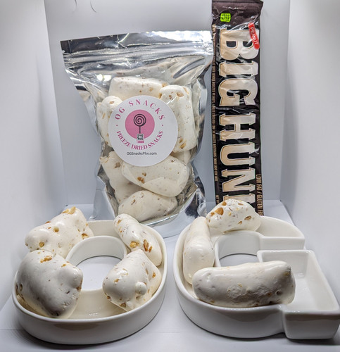Snow Puffs made from Big Hunk | OG Snacks LLC
