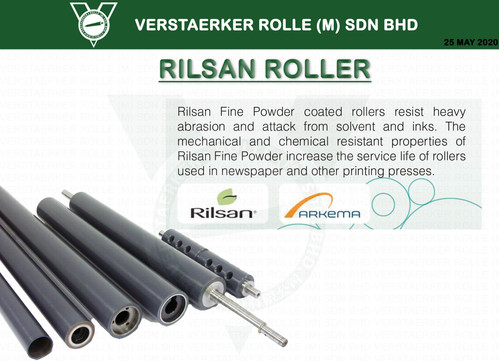 RILSAN RUBBER ROLLER | VERSTAERKER ROLLE