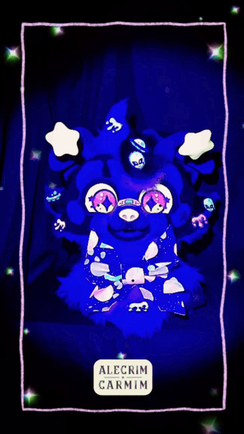 ⭐ Saturn – Cosmic Puppy Mini Partial Fursuit (Ready to Ship + Free ...