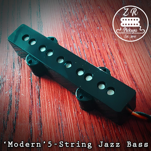 'Modern' 5-String Jazz Bass (Wide-Spacing) | ZR Guitar Pickups