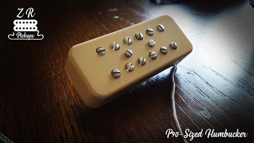 Custom Shop 'Vintage-Modern' P90-Sized Humbucker | ZR Guitar Pickups