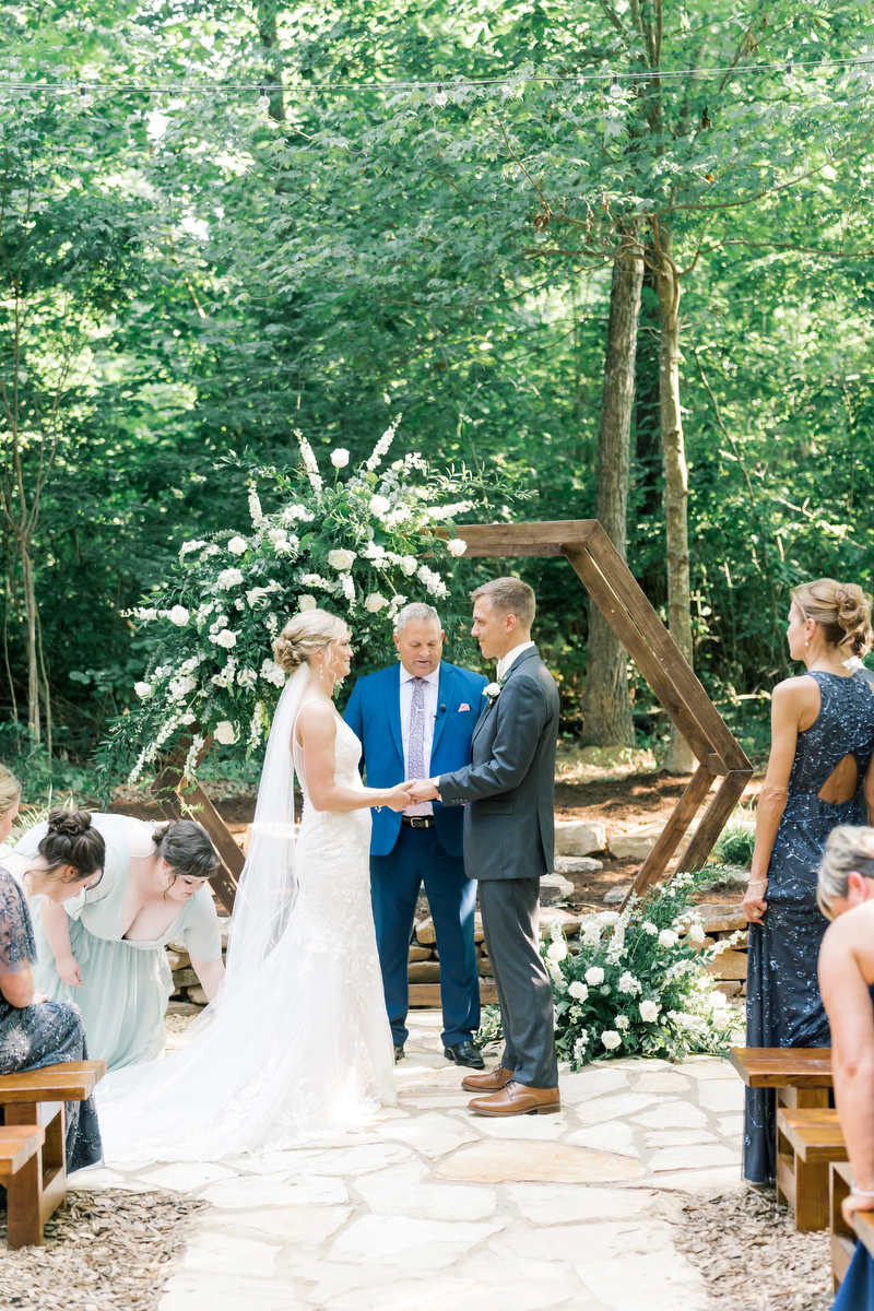 Summer Wedding at Murray Wedding Venue, The Barn at White Oaks