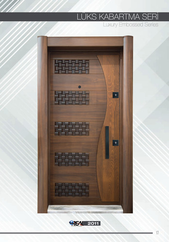 Luxury Embossed Panel M2011 | Real Steel Door
