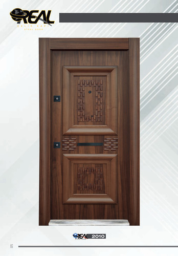 Luxury Embossed Panel M2010 | Real Steel Door