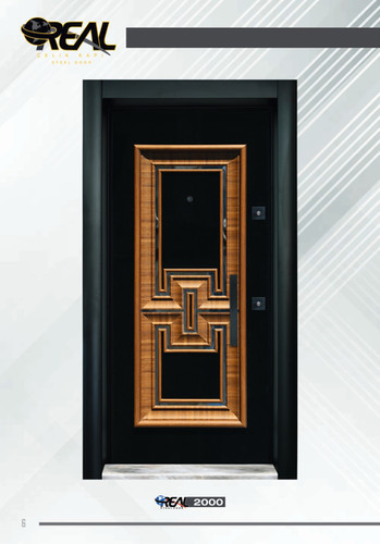 Luxury Embossed Panel M2000 | Real Steel Door