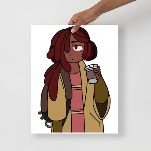 Teddo Coffee 16x20 Matte Poster | Eden Edwards Art