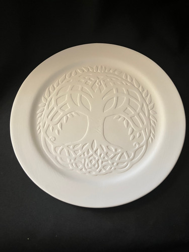 Celtic Tree of Life Plate | The Art Shack