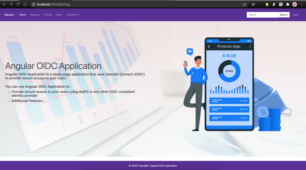Part 1 A Responsive Angular App With Openid Connect