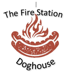 Dog House Fire Station Logo