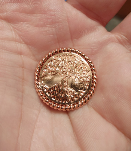 EMF Protection Set: Copper Royal Cubit Cosmic Tree Light Ring Tab ...