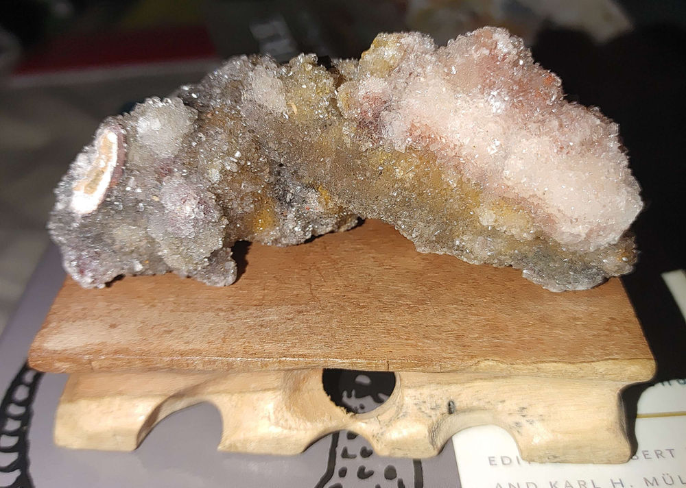 Very Rare Selenite with Calcite Drusy Specimen sourced in Mexico ...