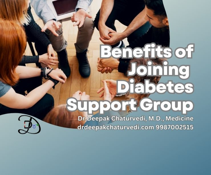 How can a Diabetes support group help in managing diabetes?