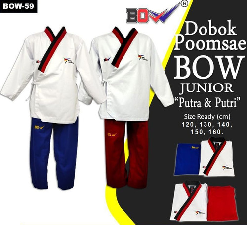 Poomsae Uniform / Dobok Junior BOW | Taekwondo Kids School