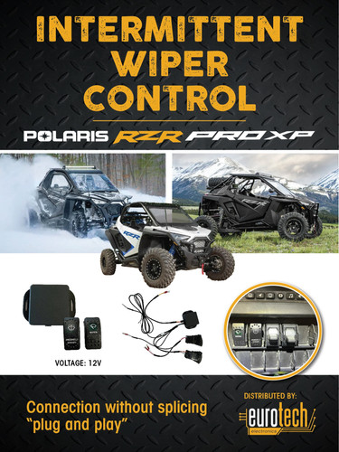 Polaris RZR Front Wiper Intermittent Control | Eurotech