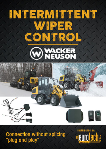 WACKER NEUSON WL28 FRONT WINDSHIELD WIPER CONTROL | Eurotech