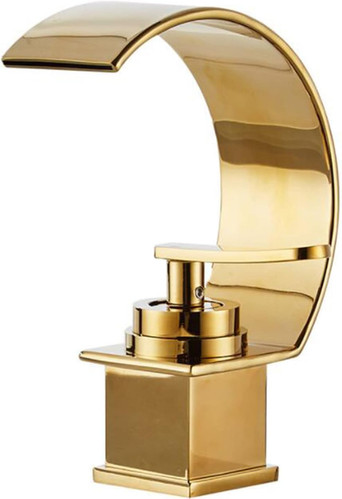 Kessler Superior Basin Mixer Tap Faucet Mika Brushed Gold | NewNova