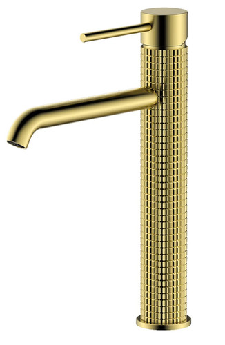 Kessler Superior Basin Mixer Tap Faucet Opal Brushed Gold High | NewNova