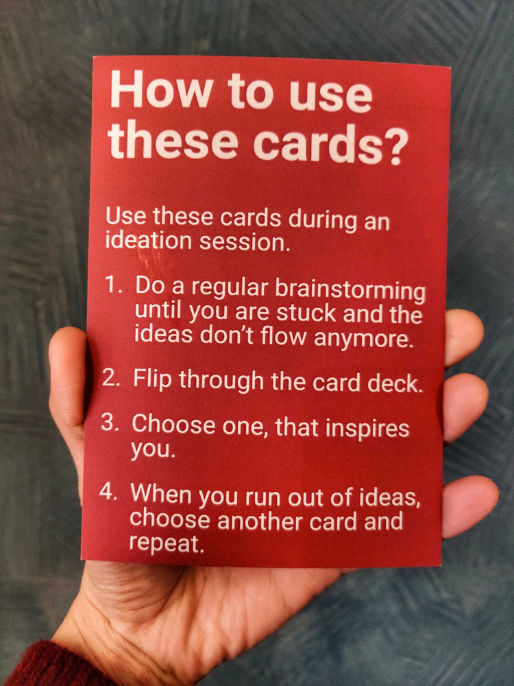 Ideation Inspiration: How to get better ideas by playing with cards