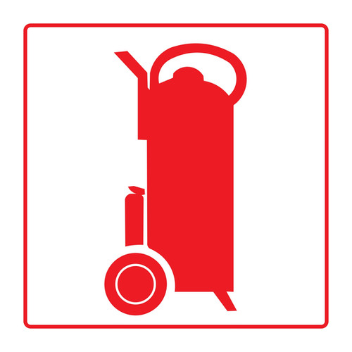 FIRE TROLLEY SAFETY SIGN (ZF 14) | Hashtag Signs