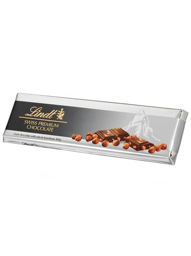 LINDT SWISS HALZEN SILVER 300GR | Yury's Free Shop