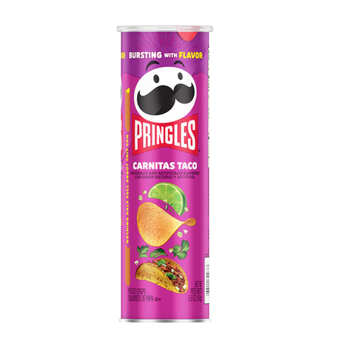 PRINGLES CARNITAS TACO 158GR | Yury's Free Shop