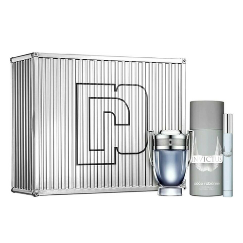 SET INVICTUS 100ML EDT + DEO 150ML + MG10 ML | Yury's Free Shop