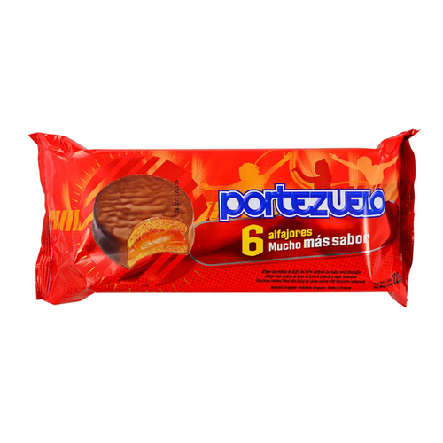 PACK X6 ALFAJOR PORTEZUELO CHOCOLATE | Yury's Free Shop