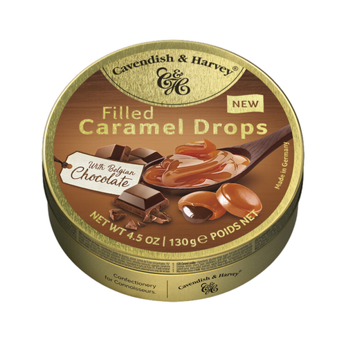 CAVENDISH CARAMEL CHOCOLATE DROPS 130G | Yury's Free Shop