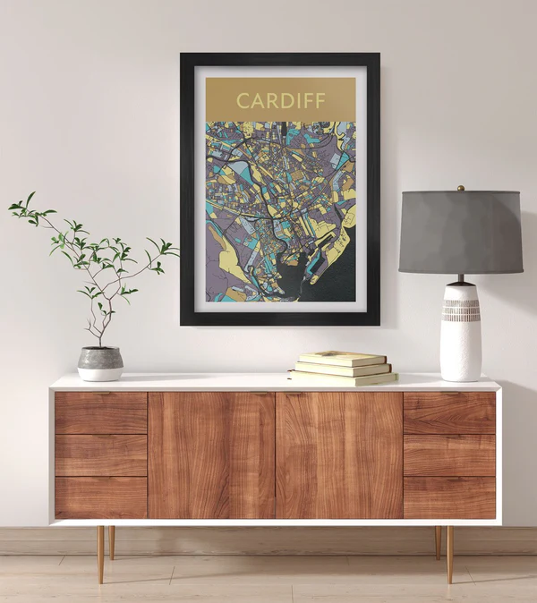 Cardiff Street Art Print | Coopers