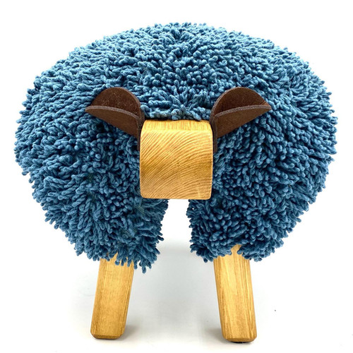 Bluestone/Oak Ewemoo Sheep Footstool | Coopers
