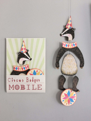 Circus Badger Mobile | Coopers