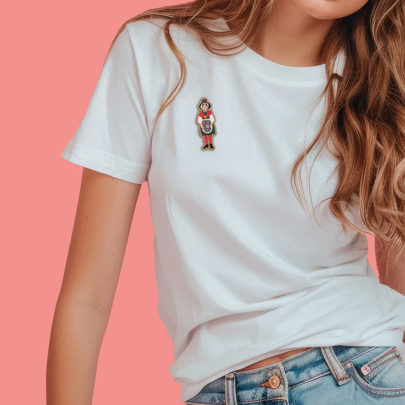 Welsh Lady Pin Brooch | Coopers