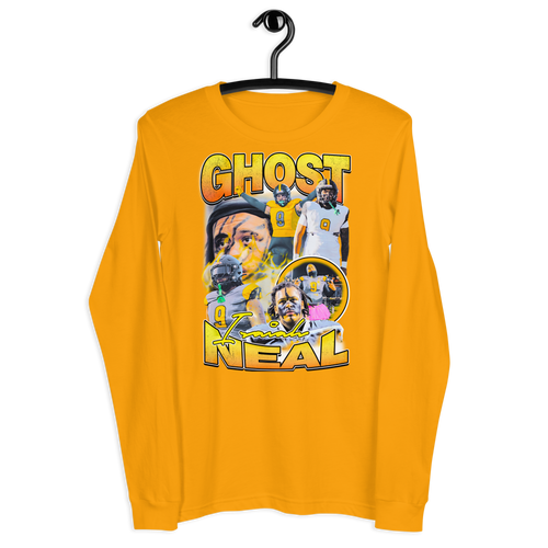 Ghost Isaiah Neal Longsleeve Tee | Brown Boy Nation