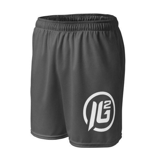 JG Grey Mesh Shorts | Brown Boy Nation