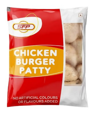 SFP Chicken Burger Patty 500g | Frangoz