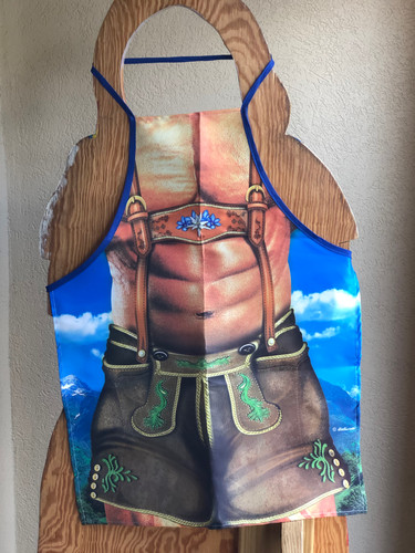 Muscular Man Apron | The Village Corner
