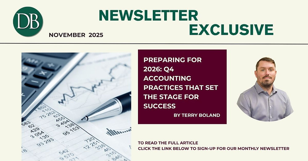 Preparing for 2026: Q4 Accounting Practices That Set the Stage for Success