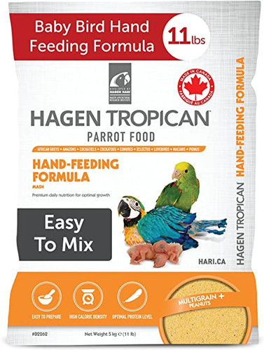 Hagen Tropican Baby Bird Food, HARI Parrot Food Hand Feeding Formula ...