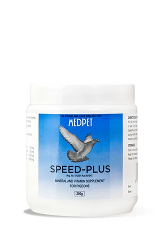 Speed Plus (Medpet) Pigeon Racing Supplement with Mega Vitamin B ...