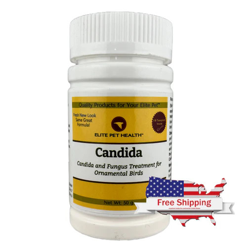 Candida Powder (Elite Pet) Sour Crop Treatment for Candidiasis in Birds ...