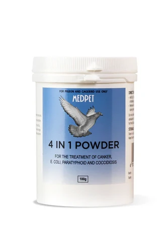 Medpet 4 in 1 Powder: Effective Treatment for Coccidiosis, Paratyphoid ...