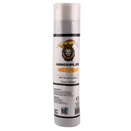 Minoxiplus Minoxidil 15% + Bergamot Gel 16.9oz (500ml) con aroma a ...