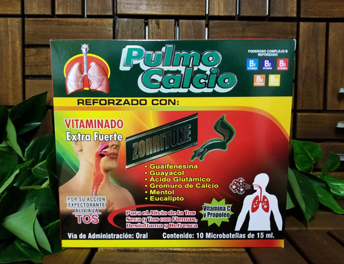 Pulmo Calcio Reforzado con Zorritone | Productos Naturales