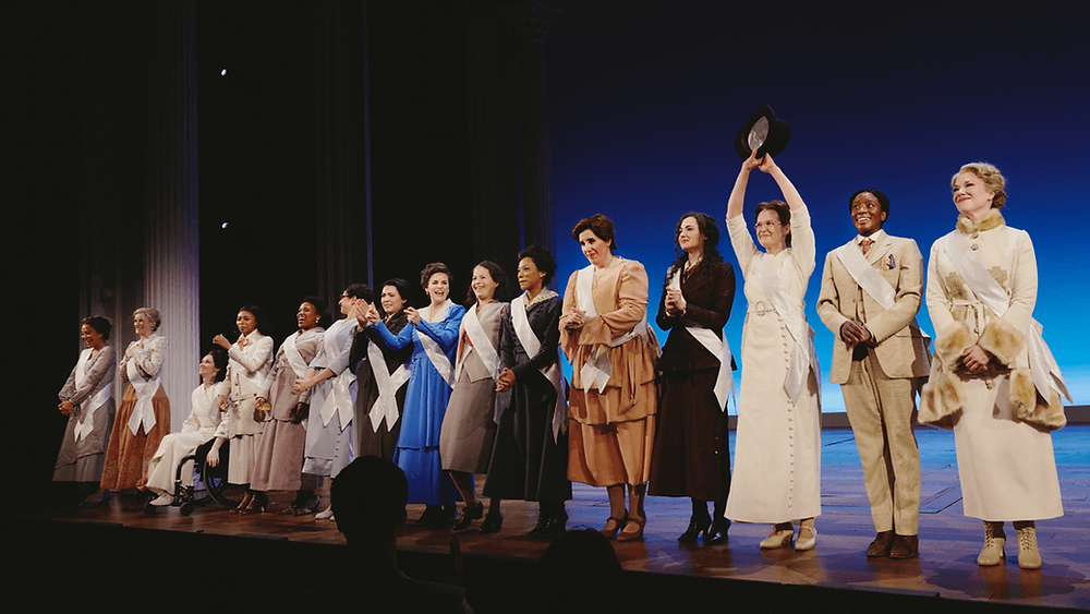 (Theatrely) On The Scene: SUFFS Marches To Broadway First Preview