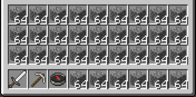 Compressed Cobblestone mod