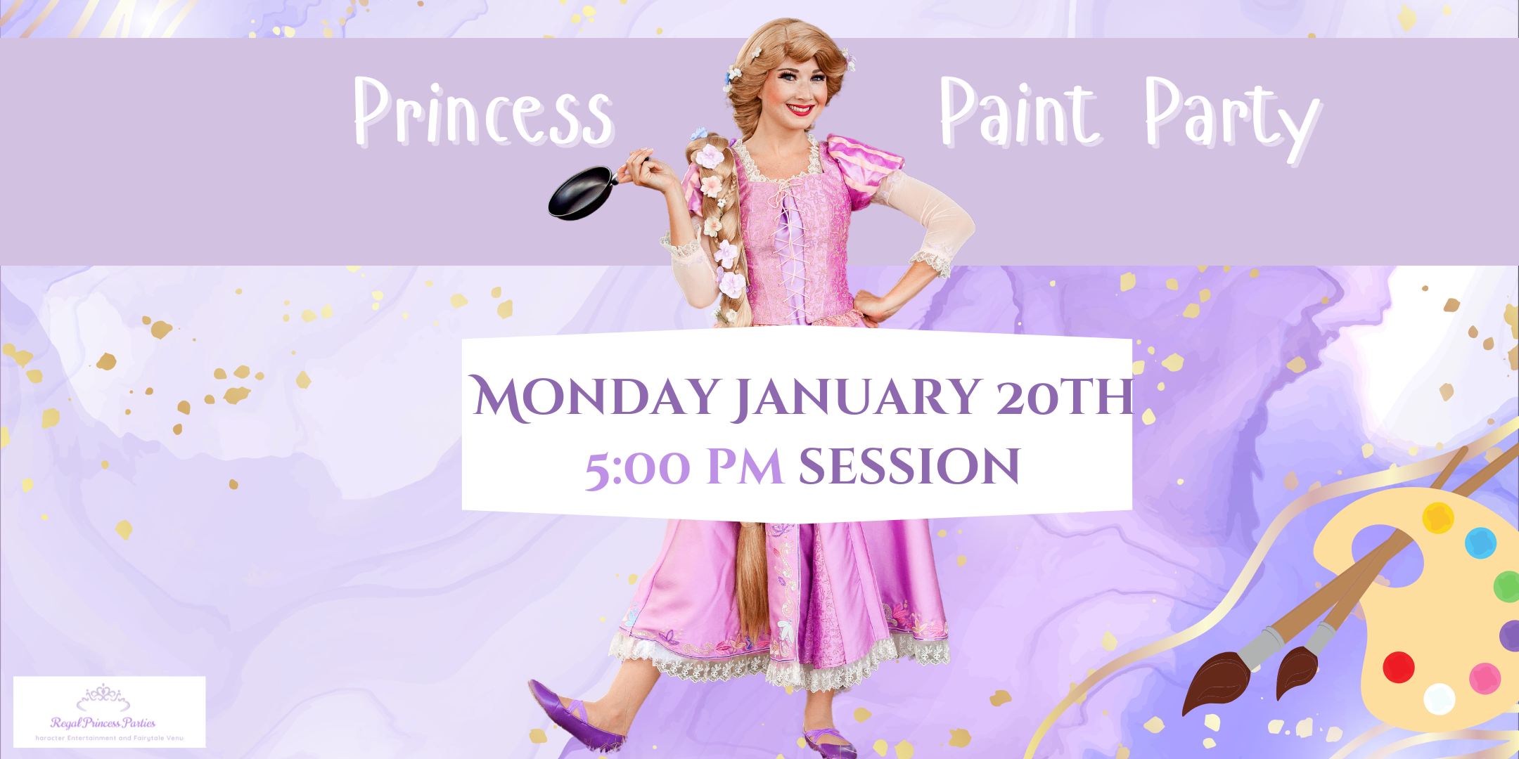 Princess Paint Party | regalprincessparties
