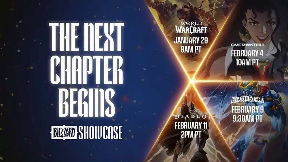 Blizzard Reveals 2026 Showcase Schedule Ahead of 35th Anniversary ...