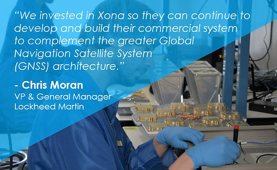 Xona Space Systems | Precision Navigation | United States