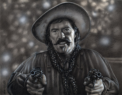 Curly Bill Original Art | theartofmontemoore